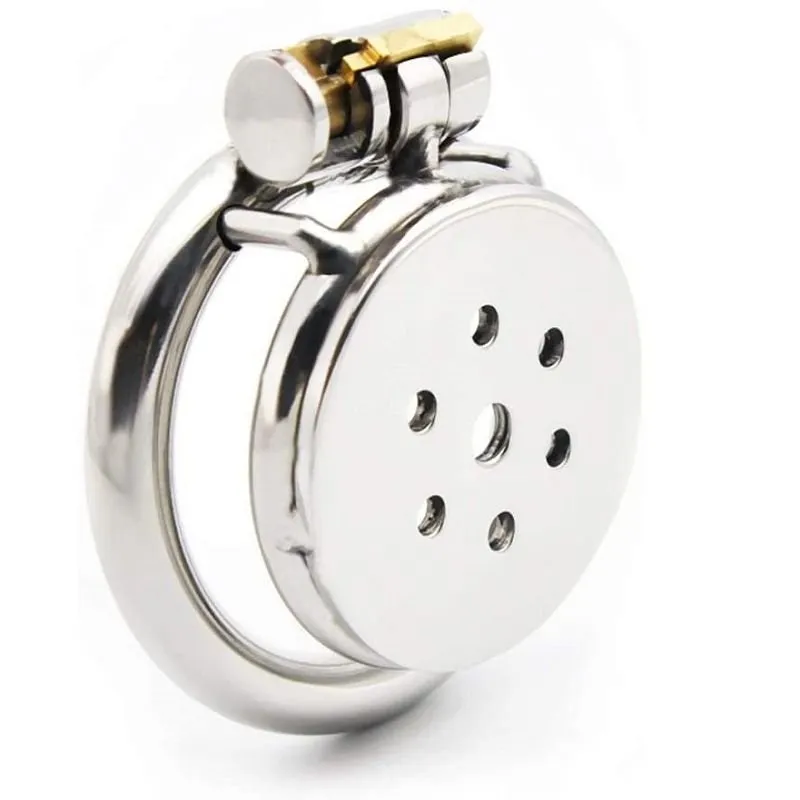 Tiny Chastity Cage Flat Chastity Cage Metal Free Shipping Sq10375 Smtaste